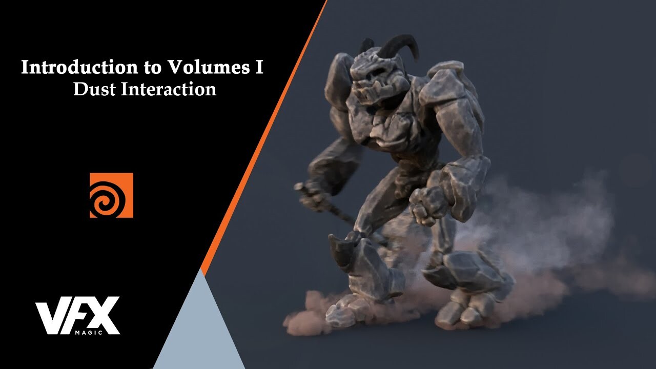 ArtStation - Houdini Introduction to Volumes I - Dust Interaction Tutorial