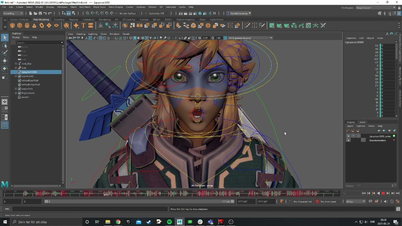 ArtStation - Pyside ML Facial animation
