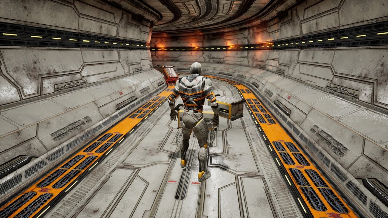 ArtStation - Sci Fi Location Coridor Trim