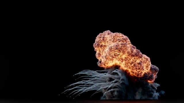 ArtStation - Explosions - Houdini Pyro Node