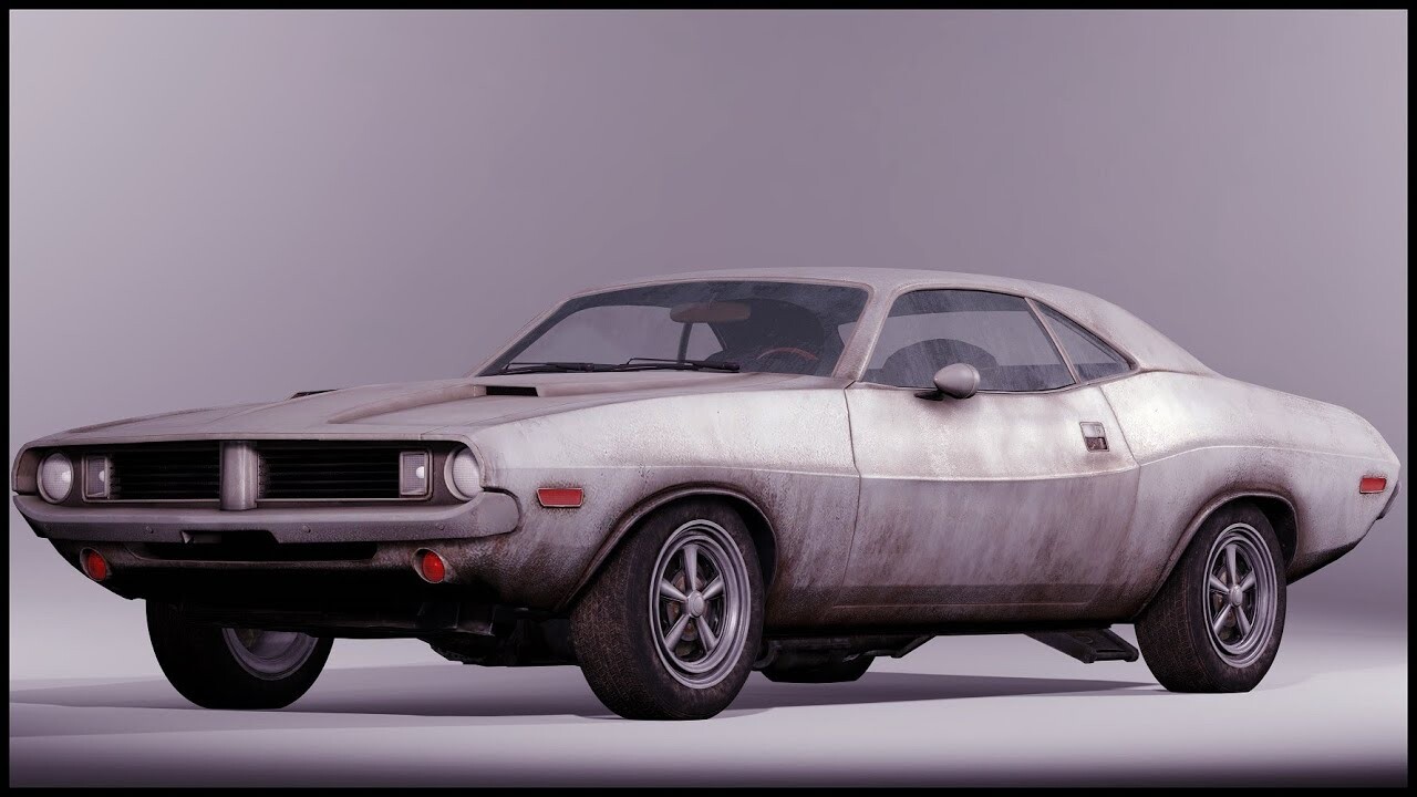 ArtStation - RE7 Car Rig showcase [Maya]