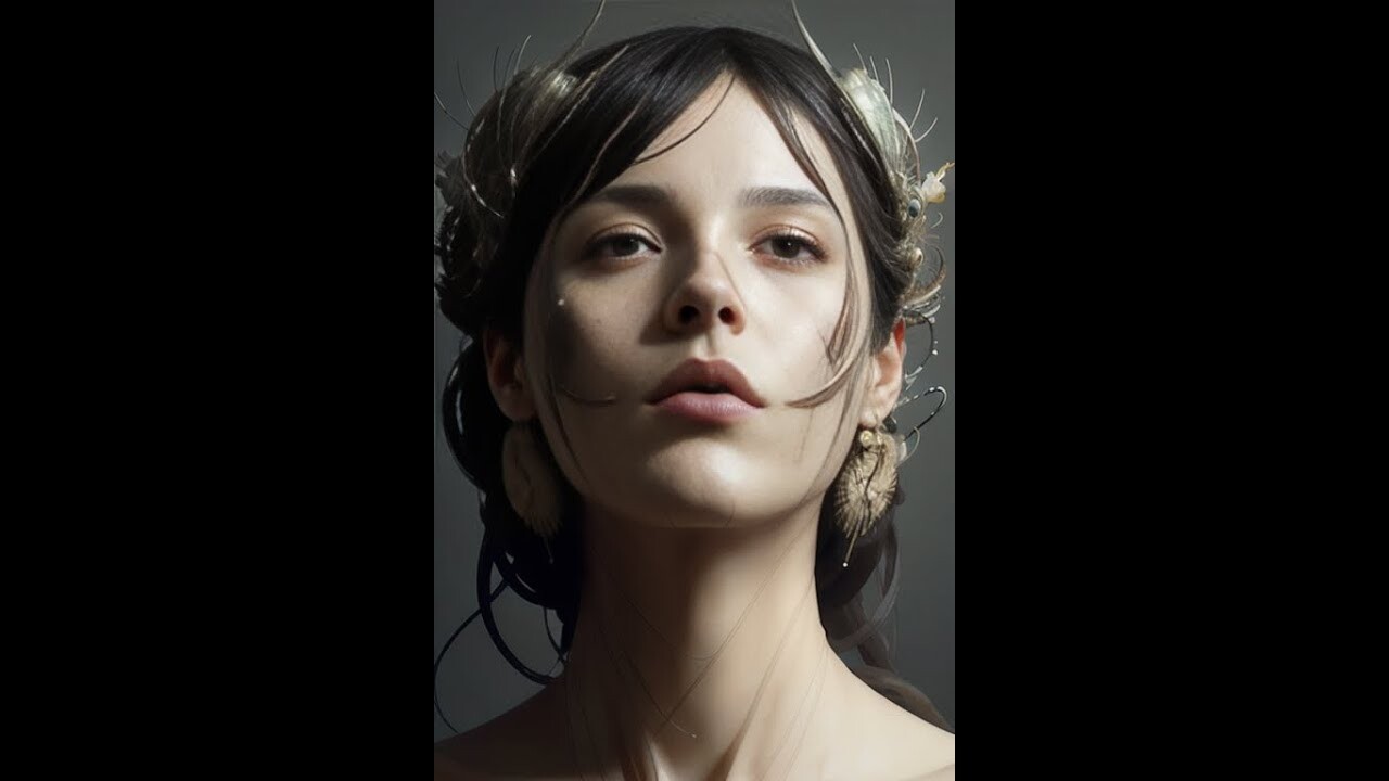 ArtStation - AI classic girl look!