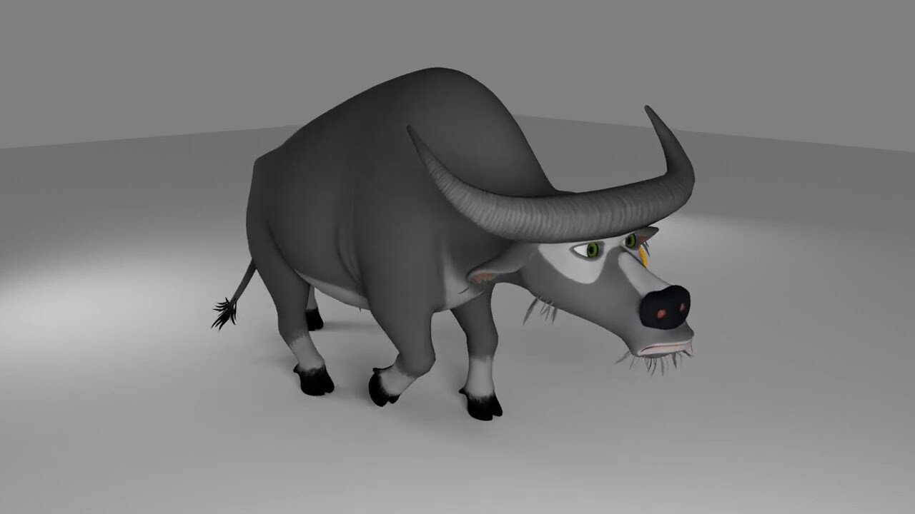 ArtStation - Ox Walk Animation