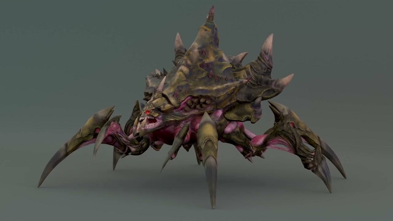 ArtStation - Monster Idle Animation