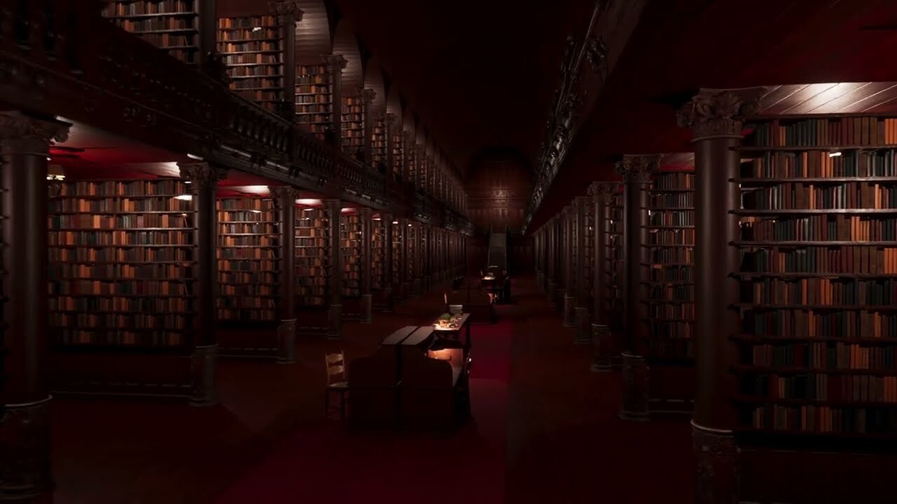 ArtStation - Vintage Library - Made on Unreal Engine 5.1