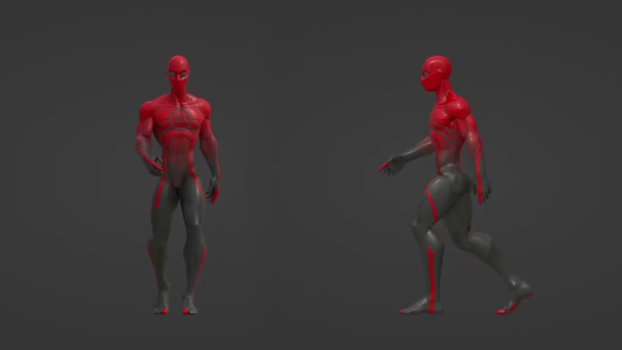 ArtStation - 3d rigged game character animation reel