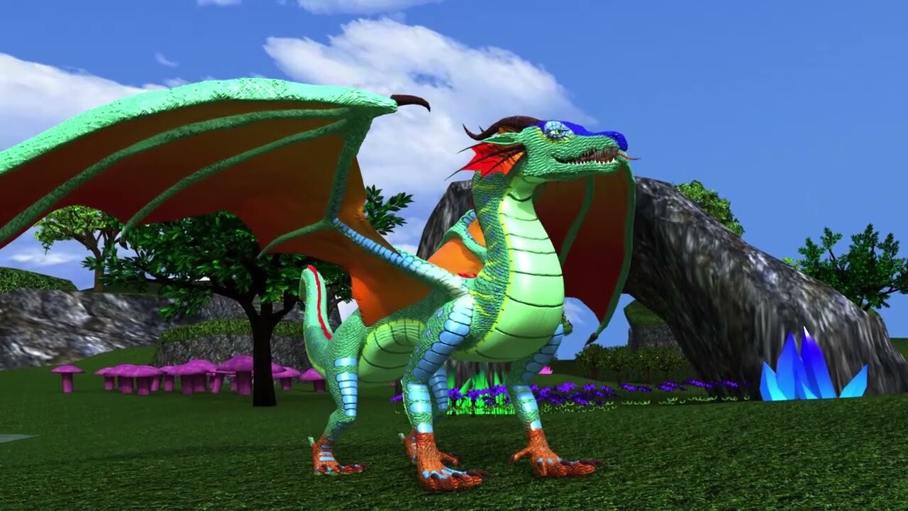 ArtStation - Glory the Rainwing (model for sale)