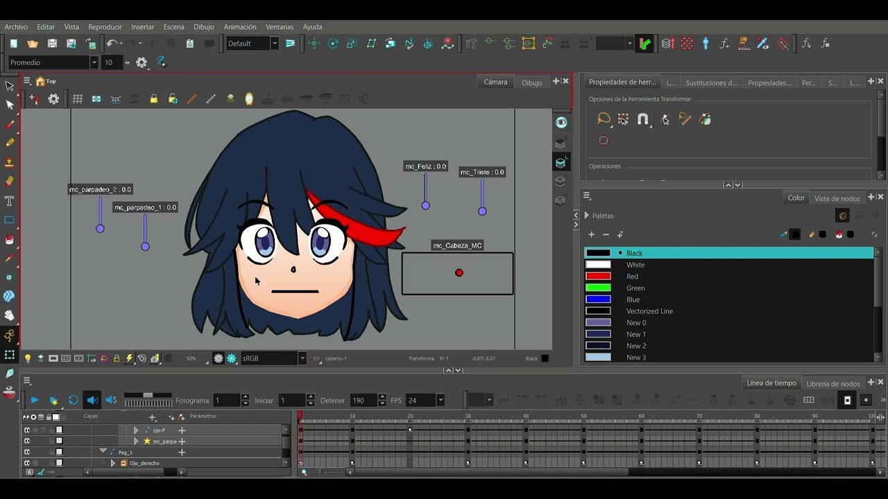 ArtStation - Rykko Matoi Rigging 2D Control Master