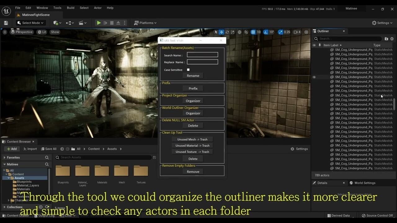 ArtStation - Automation tool in UE5
