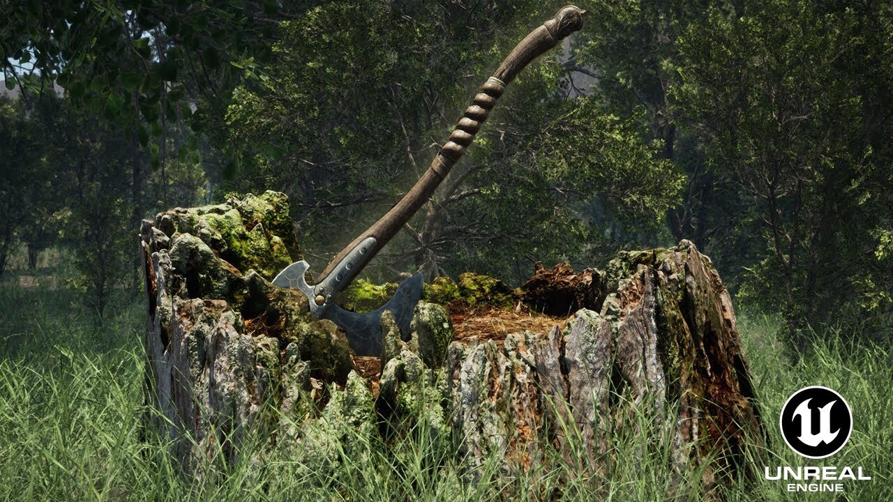 ArtStation - Axe Cinematic Render