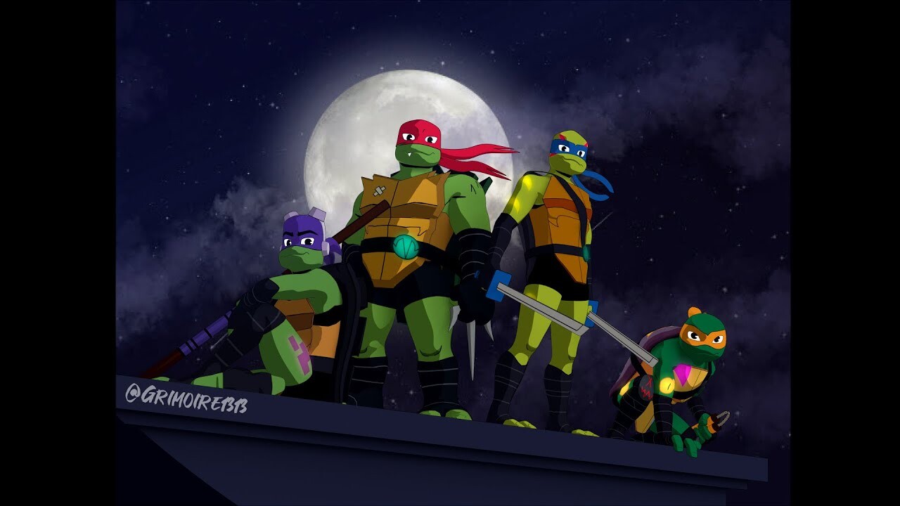 ArtStation - 3D Reel Showcase - Rise TMNT