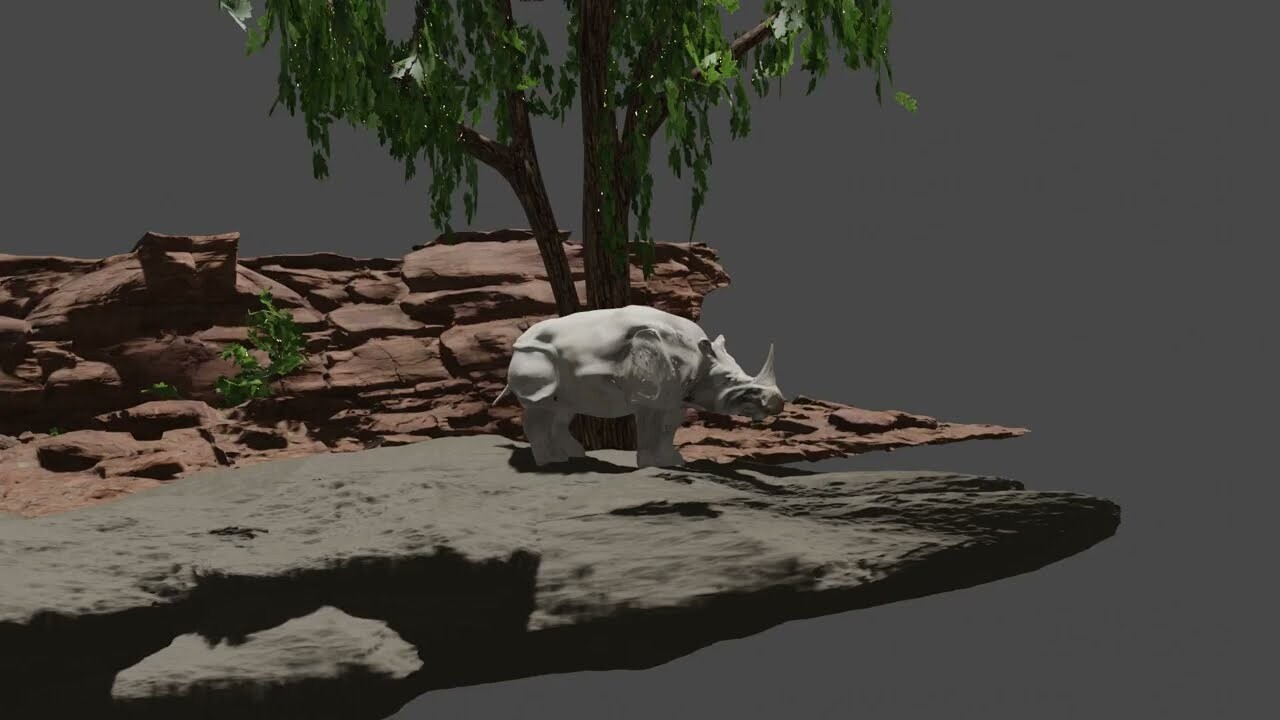 ArtStation - My 3D Sculpt Turntable Camera test