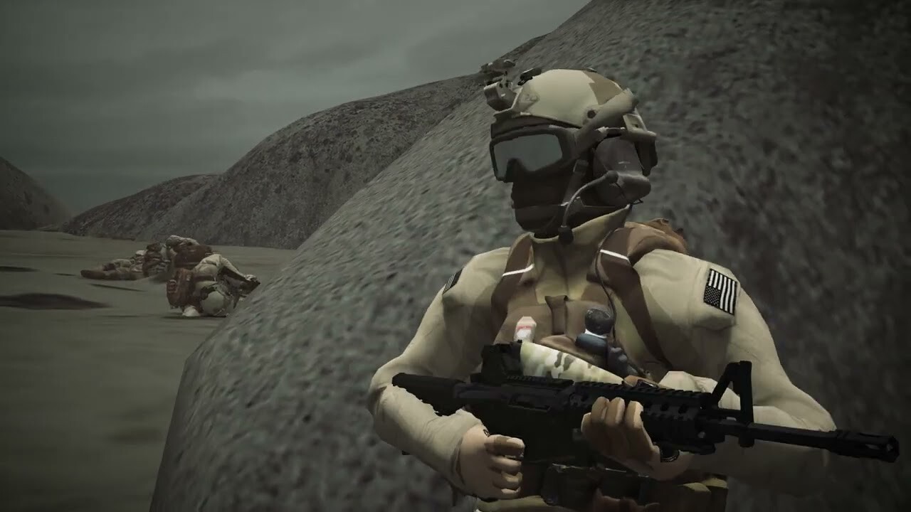 ArtStation - Military Op Shot Sequence