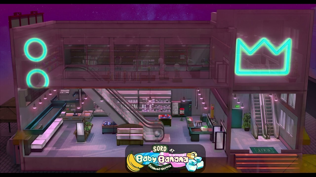 ArtStation - Retro City Mall 2! - Pre-rendered 3d Game Backgrounds