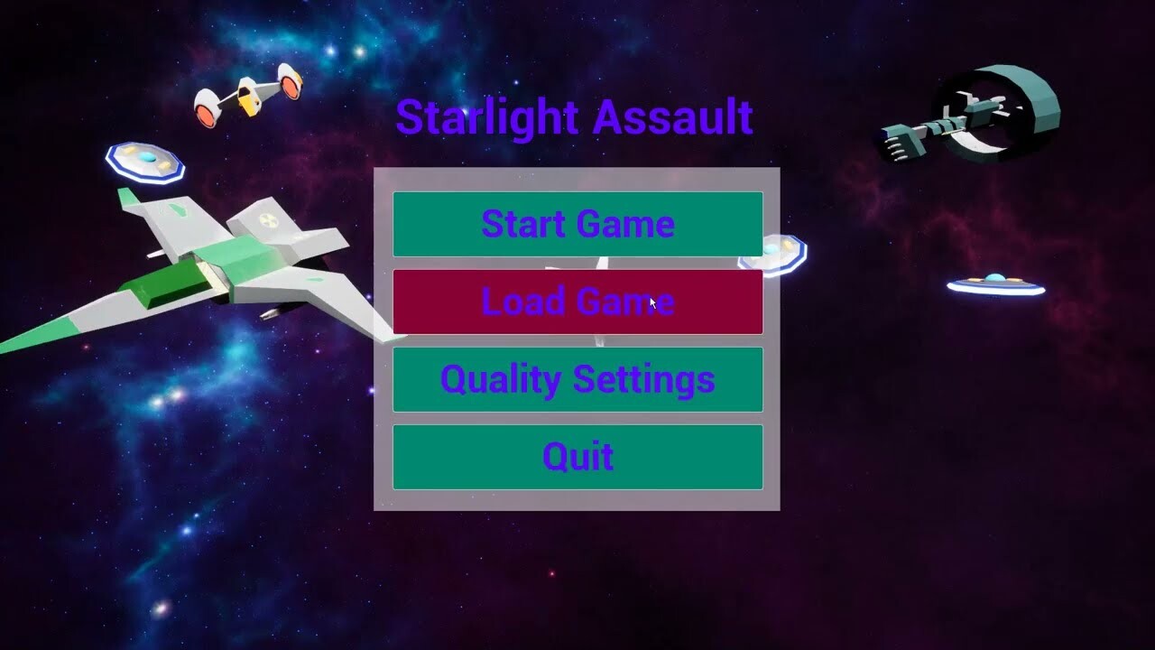 ArtStation - Starlight Assault demo and trailer