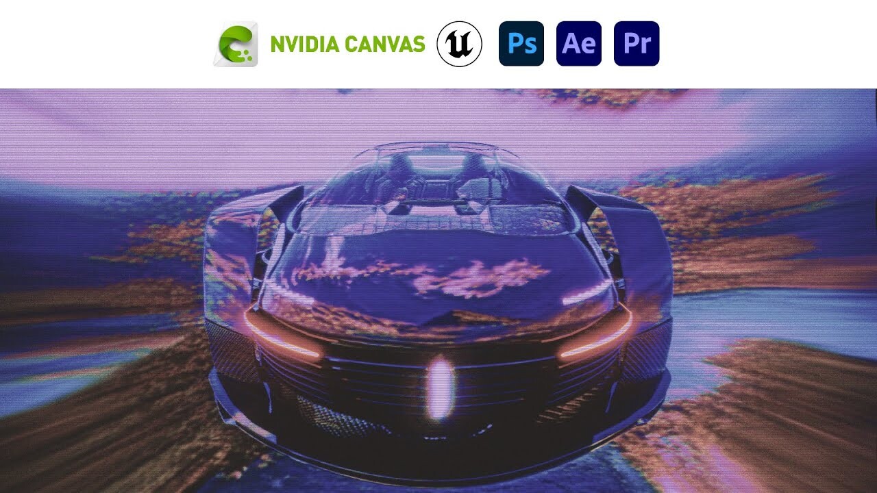 ArtStation - Integrating NVIDIA Canvas in my 3D workflow