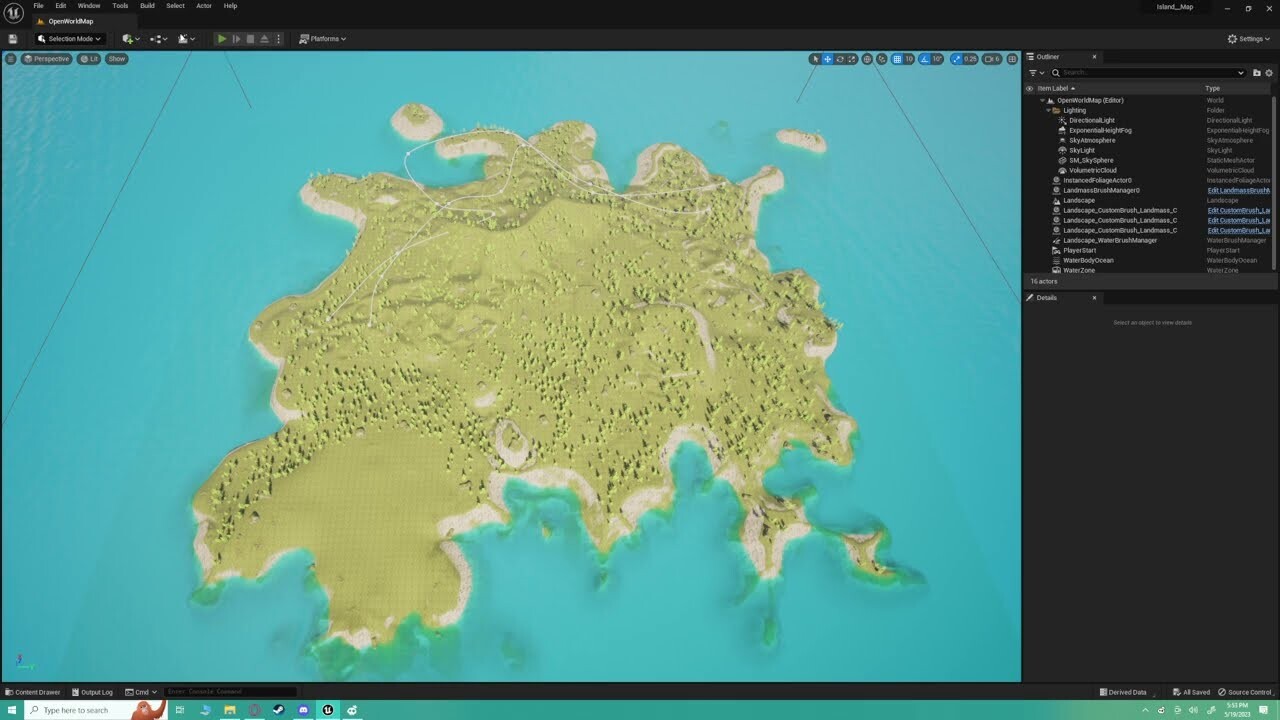 ArtStation - Unreal Engine Island