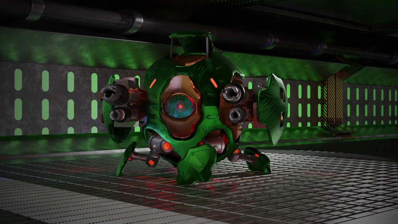 ArtStation - robot ball