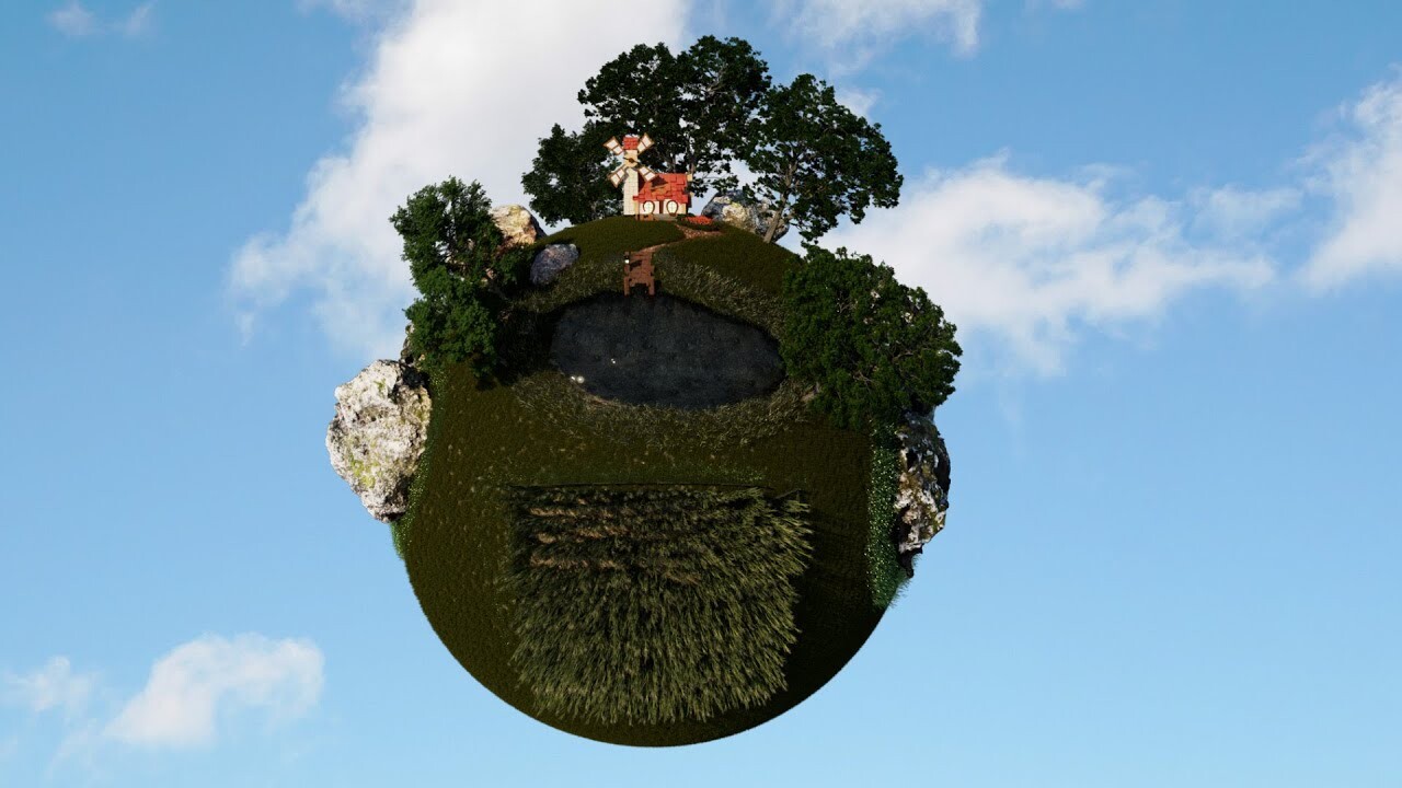 ArtStation - Tiny Planet