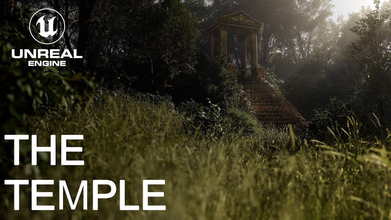 ArtStation - The Temple | Cinematic | Unreal Engine 5.1 | Lumen