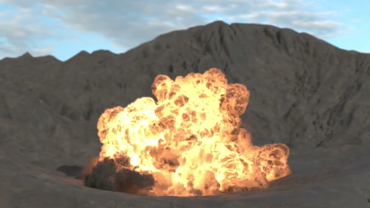 ArtStation - Pyro Explosion