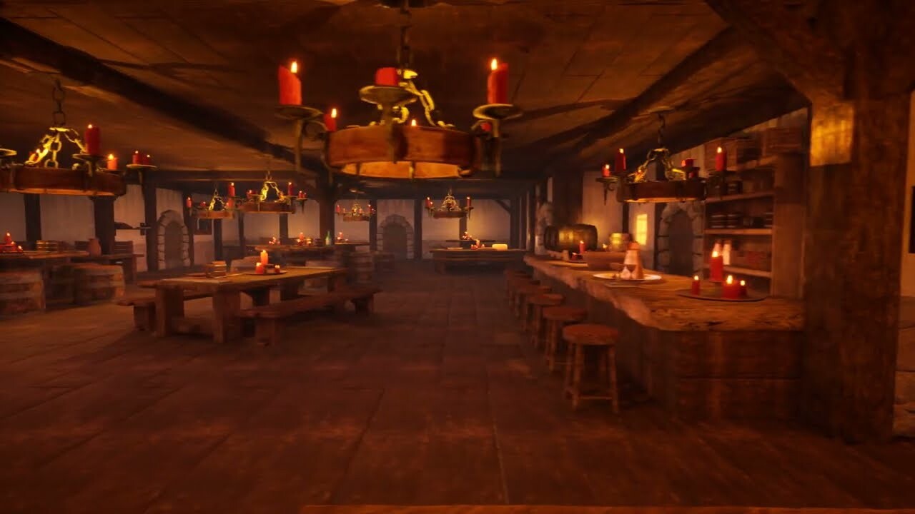 ArtStation - The Hero's Tavern