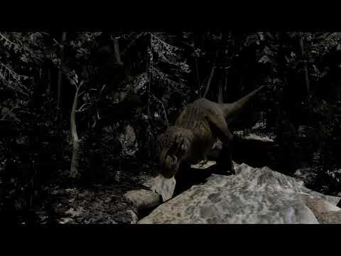 ArtStation - T-rex animation