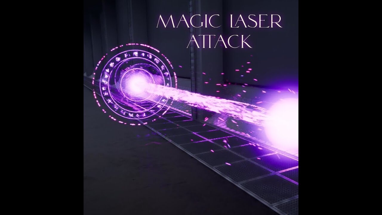 ArtStation - Magic Laser Attack