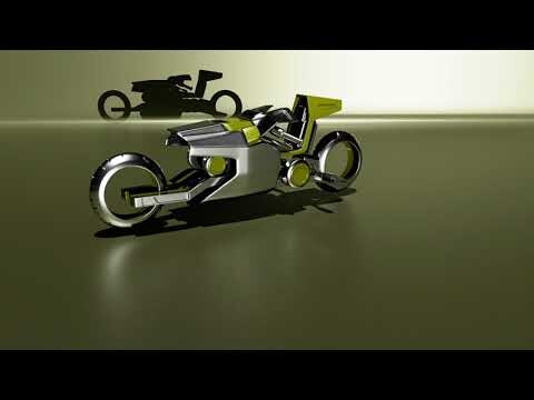 ArtStation - Cyberpunk Motorcycle