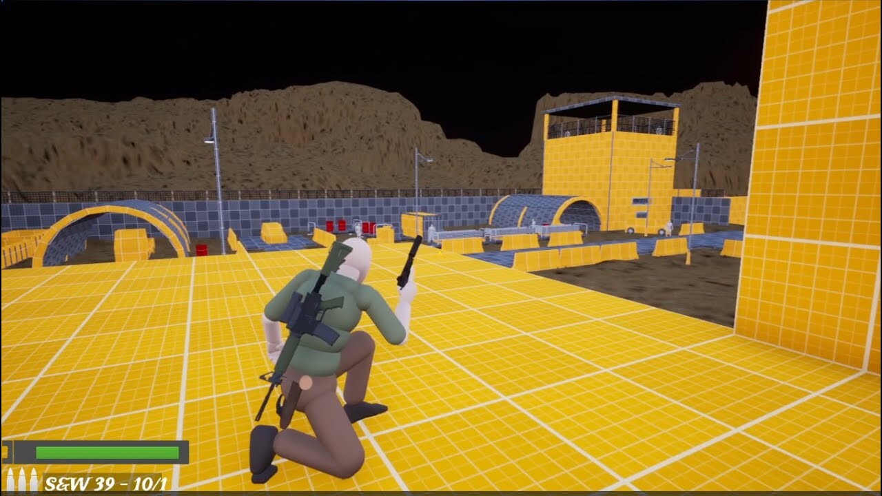 ArtStation - Outpost Night Mission