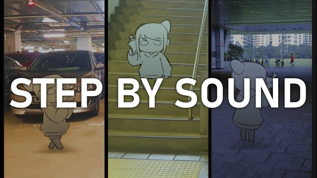 ArtStation - Step By Sound (Experimental animation)