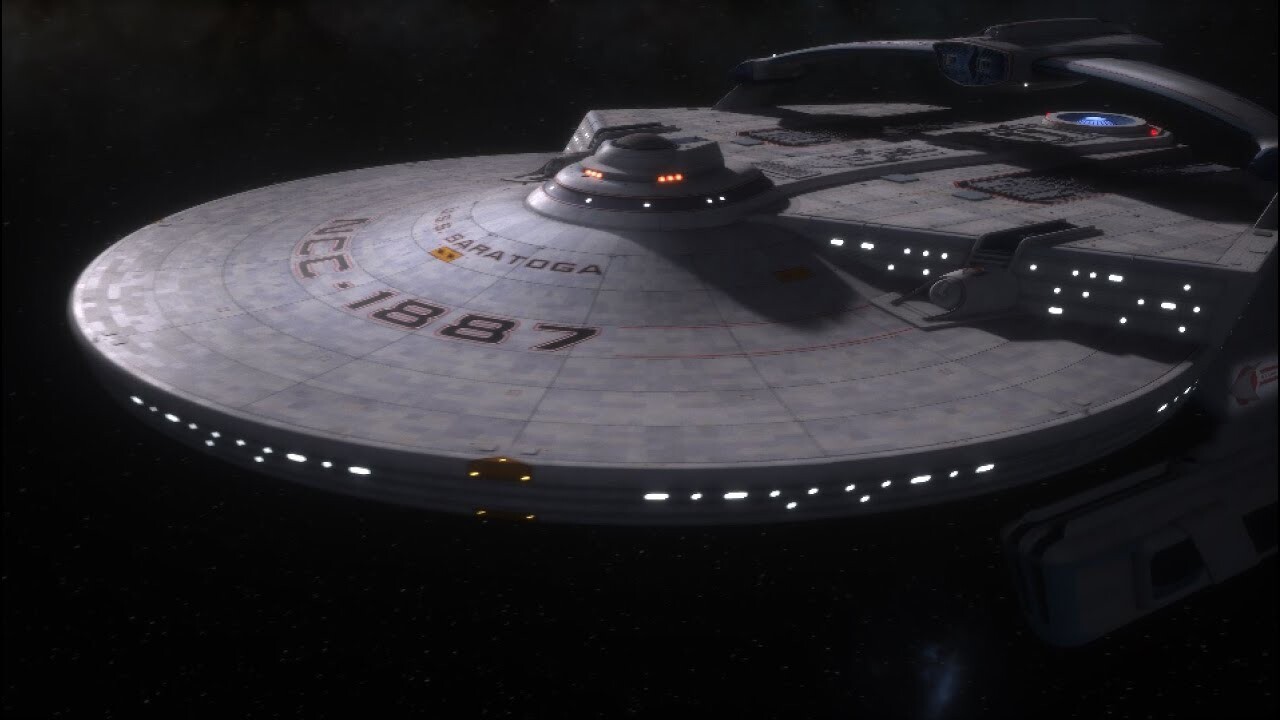 ArtStation - Star Trek - Miranda Class (as USS Saratoga)
