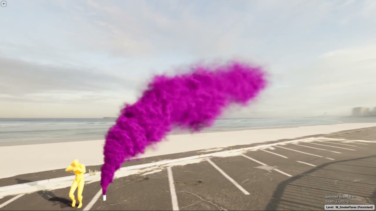 ArtStation - VFX - Smoke Flare