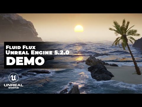 ArtStation - Fluid Flux Demo Unreal Engine 5.2.0 Tutorial