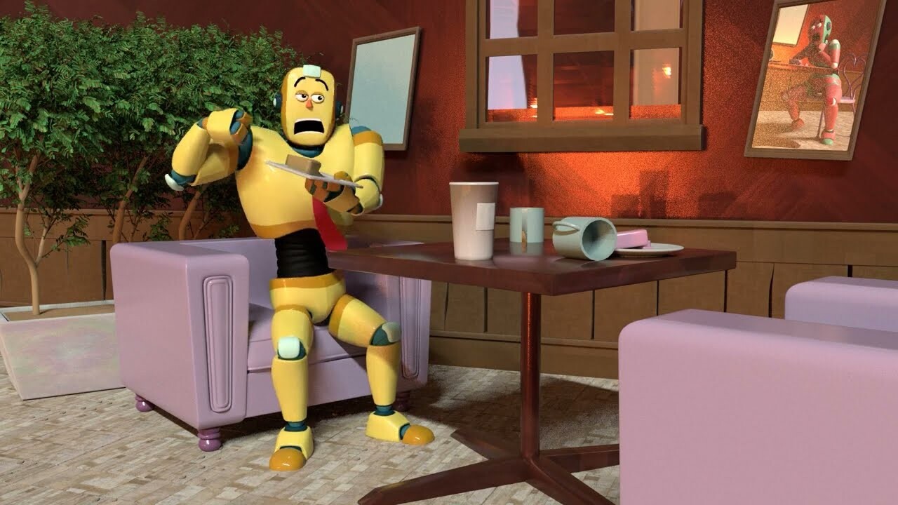 ArtStation - Chewing and Chocking animation