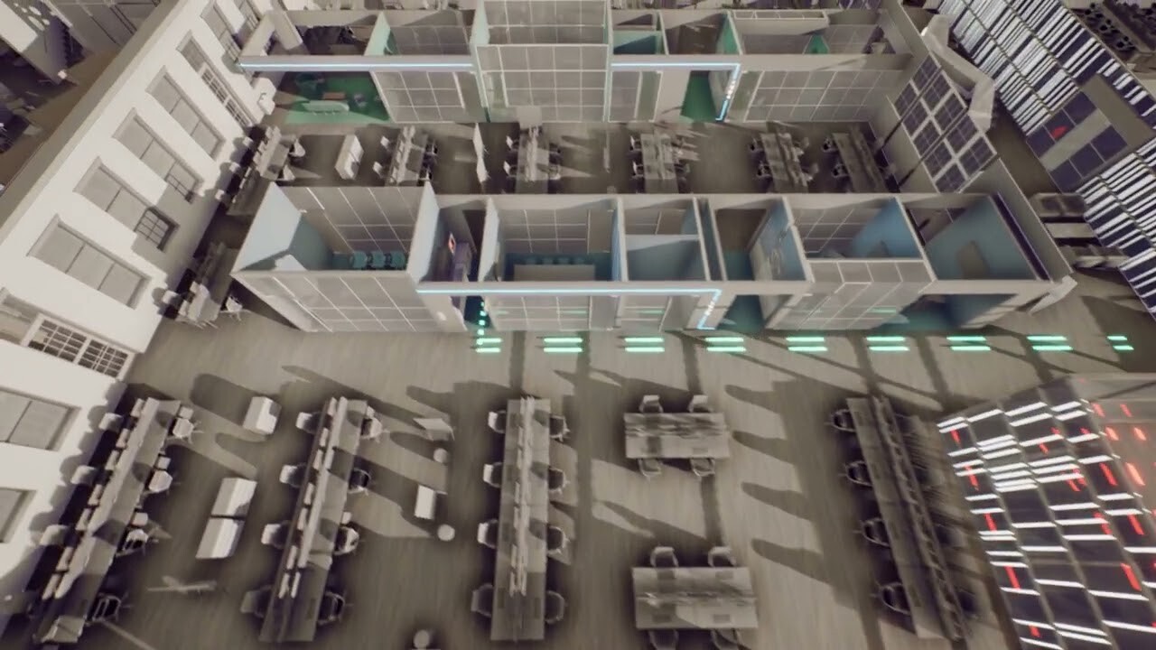 ArtStation - Duke Energy Office Safety 3D Vizualisation