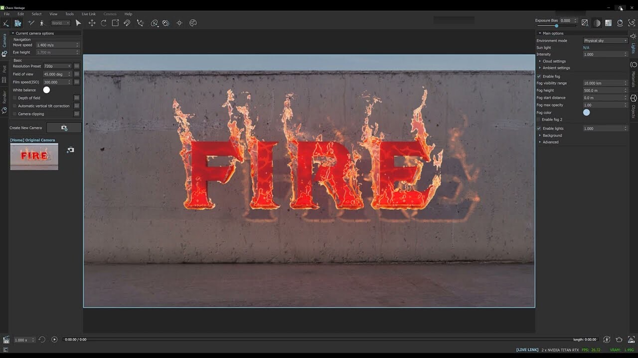 ArtStation - 3Ds Max Tutorial | How to Live-Preview a Phoenix FD Fire ...