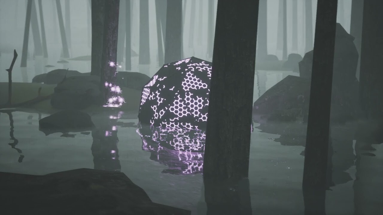 ArtStation - The Alien Swamp