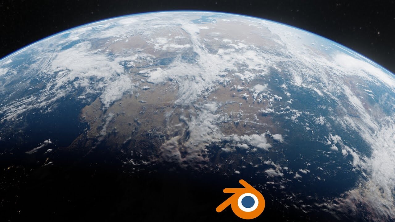 ArtStation - Hyper realistic earth in blender eevee