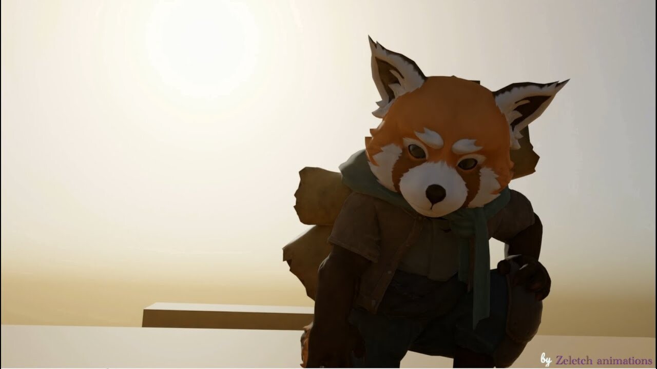 ArtStation - Squirrel jump animation