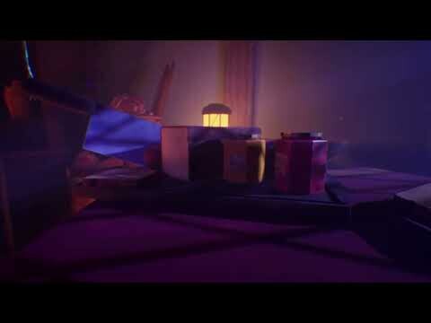 ArtStation - Kitchen in the night (Cuisine dans la nuit)