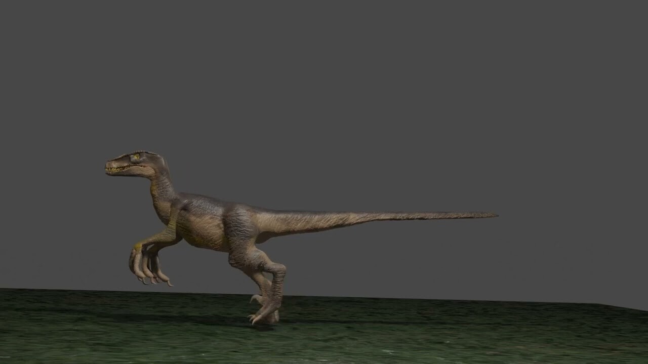 ArtStation - Short Dinosaur Animation Test