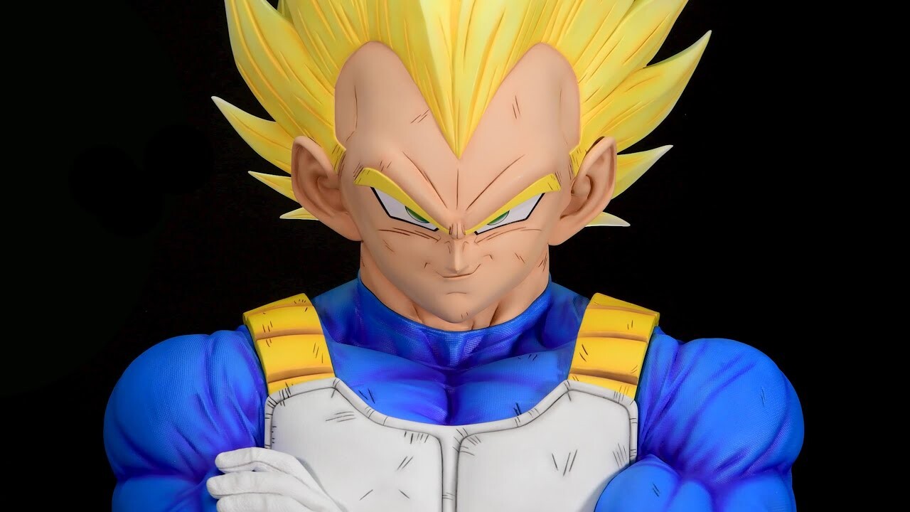 ArtStation - Vegeta Bust