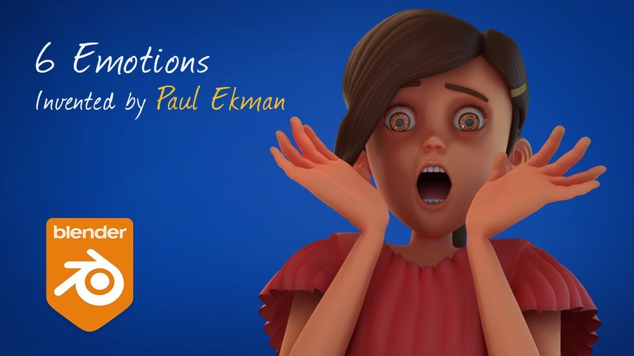 ArtStation - 6 Emotions Animations [Paul Ekman]