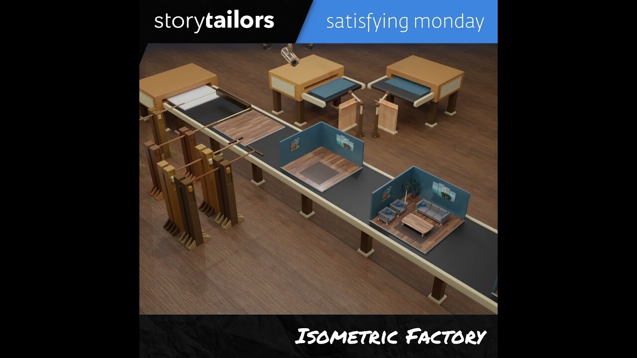 ArtStation - Isometric Room Factory