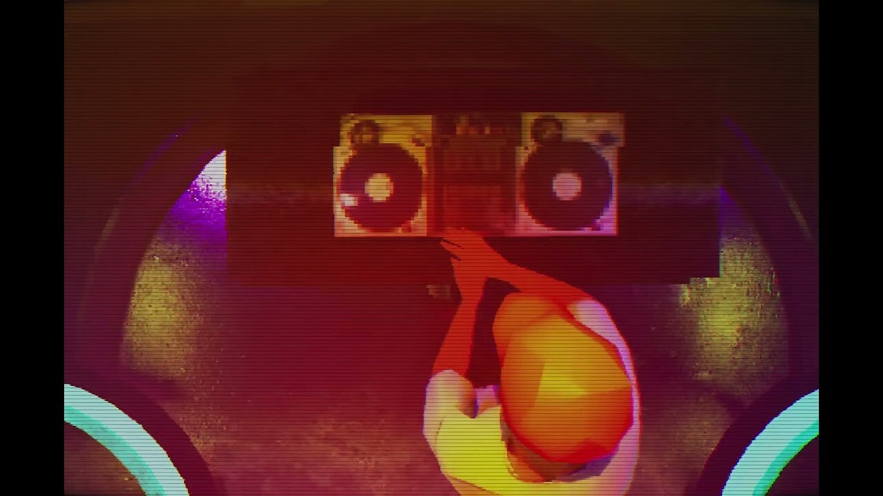 ArtStation - Retro style video game graphics music video