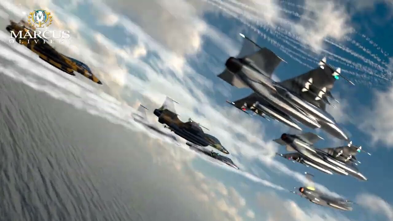 ArtStation - Fighter Jets Formation