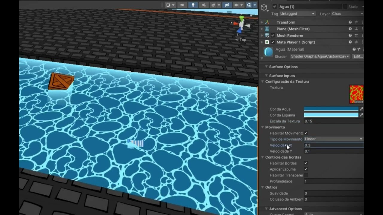 ArtStation - Shader de Água Configurável