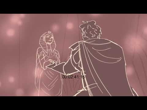 ArtStation - "With Love From Cleo to Marc" Storyboard. ( Never Enough )