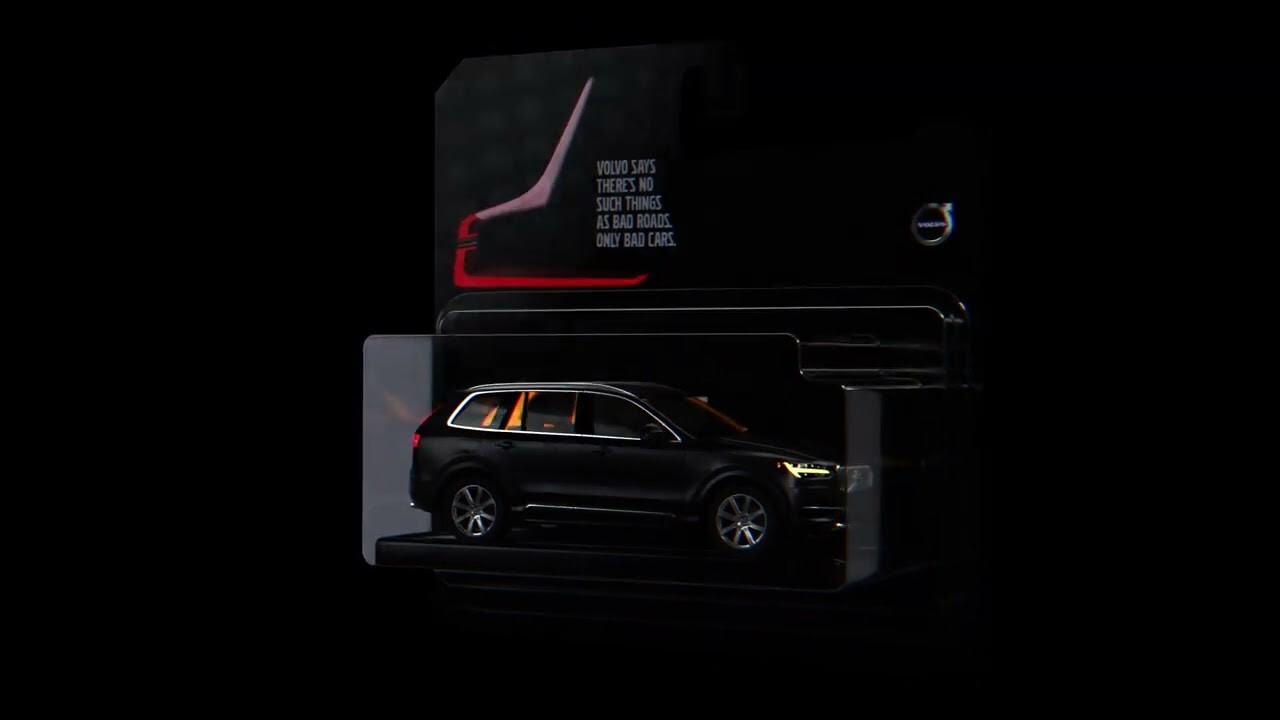 ArtStation - 3d animation exercise volvo xc90 （Blender fiction）